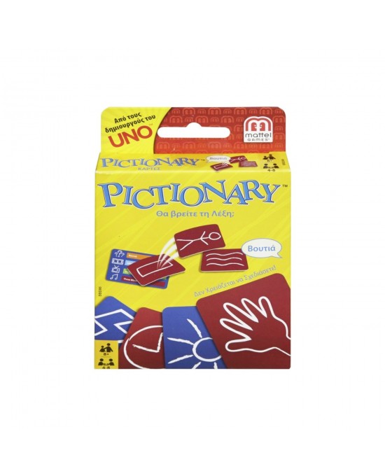 Mattel Pictionary Cards - ΕΙΔΗ ΣΠΙΤΙΟΥ - ΔΩΡΑ - ΠΑΙΧΝΙΔΙΑ